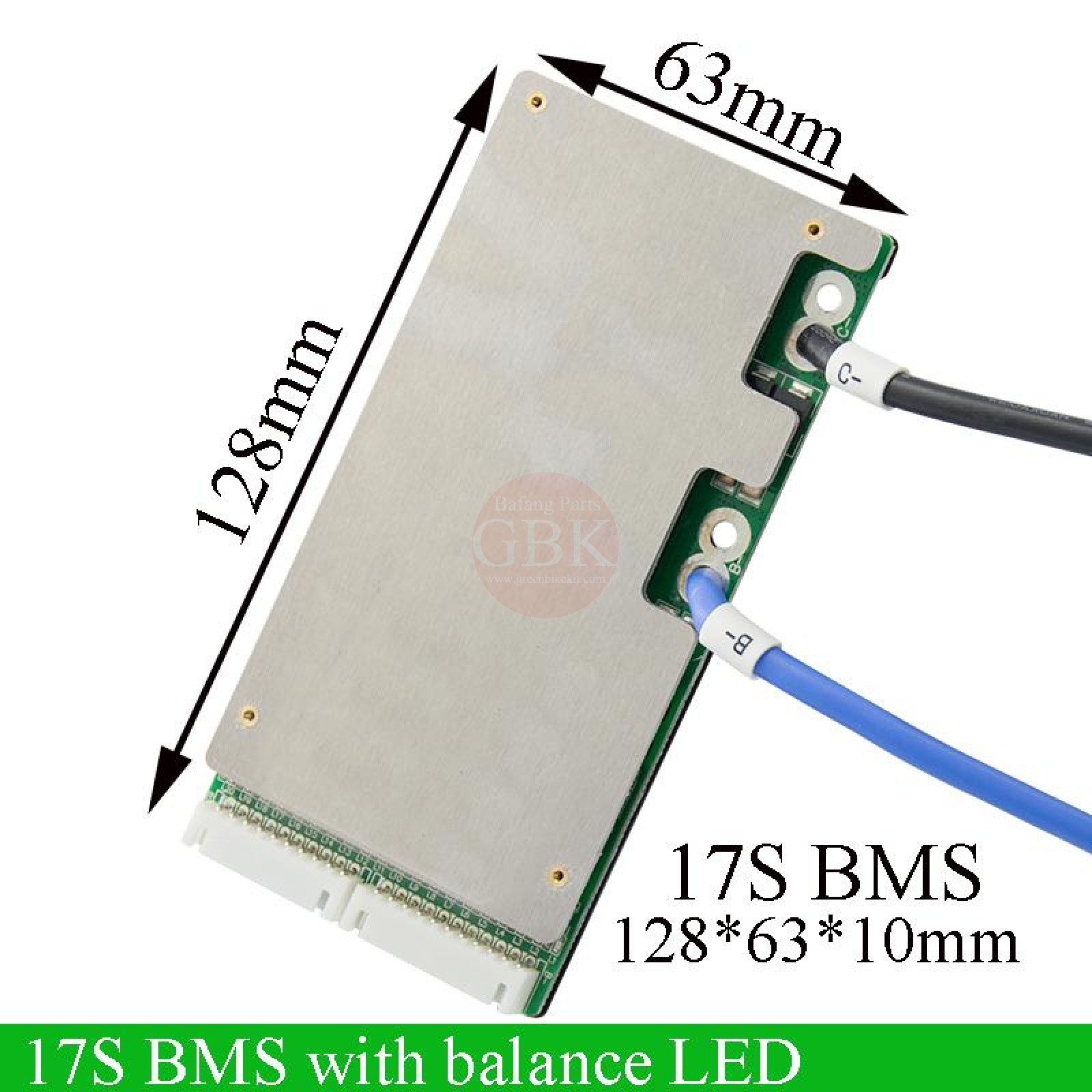 17S 30A 40A 50A BMS, PCM, battery management system for 60V e-scooter ...