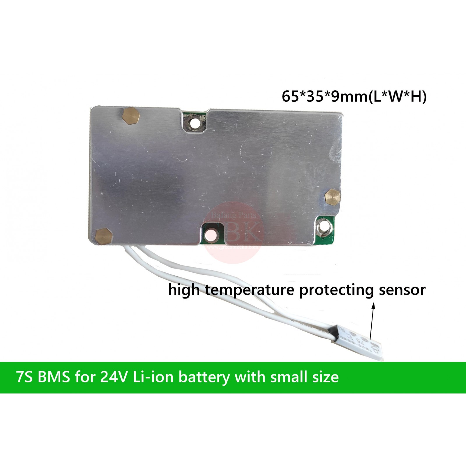 7S BMS for 24V Li-ion e bike battery with small size-greenbikekit.com ...