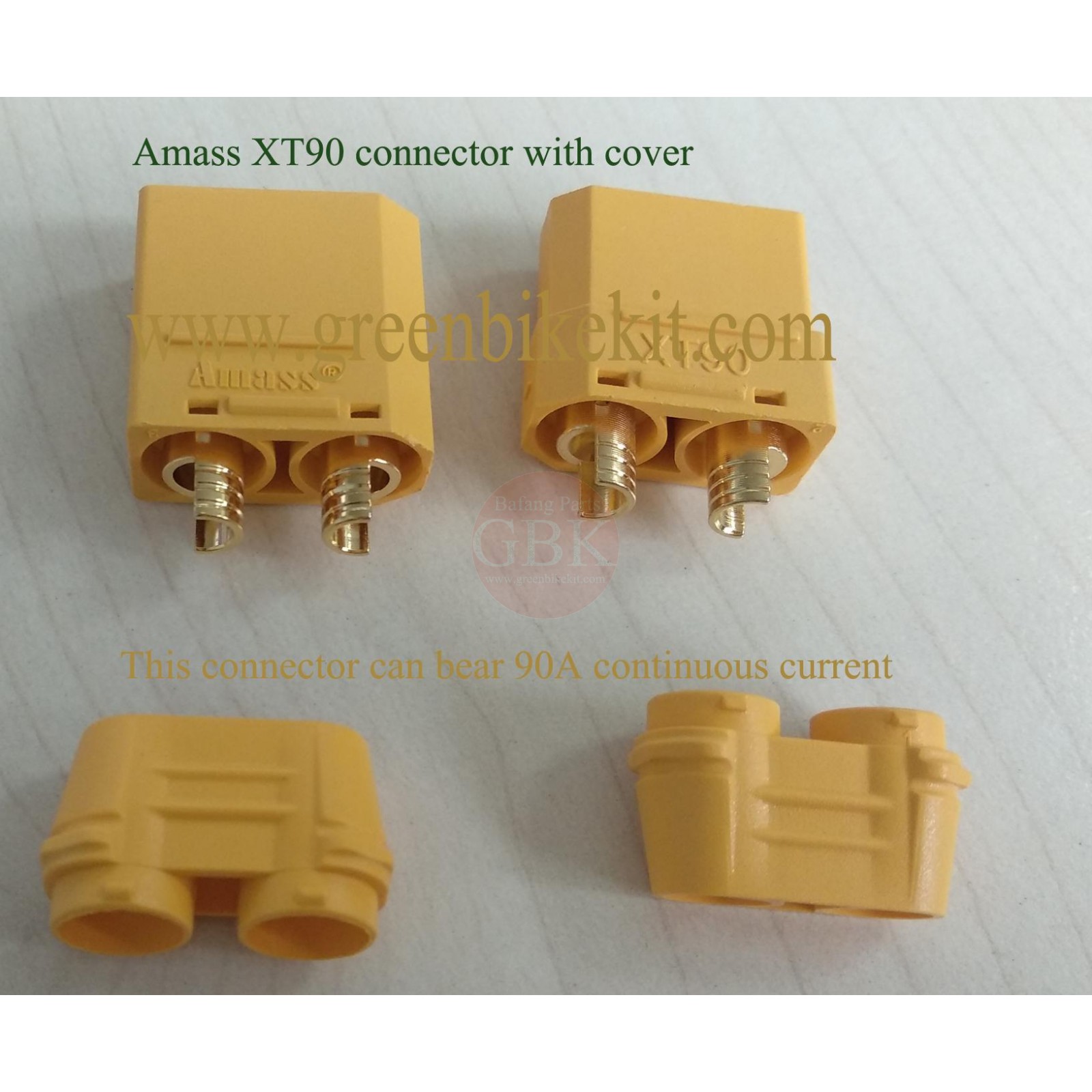 Amass XT90H RC battery connector with large current-greenbikekit.com ...