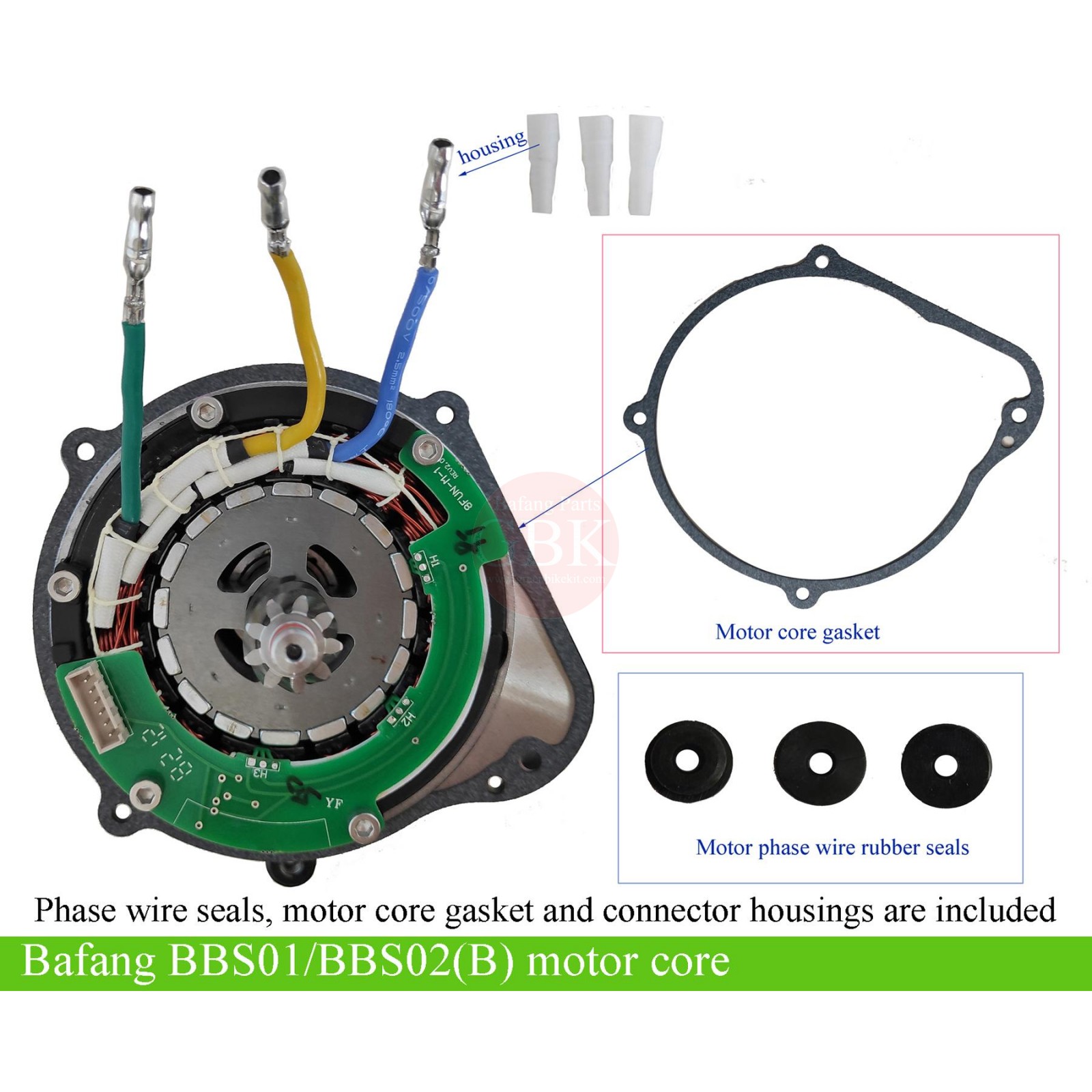 Bafang 48V 750W 500W 36V 350W 250W BBS motor core for replacement ...