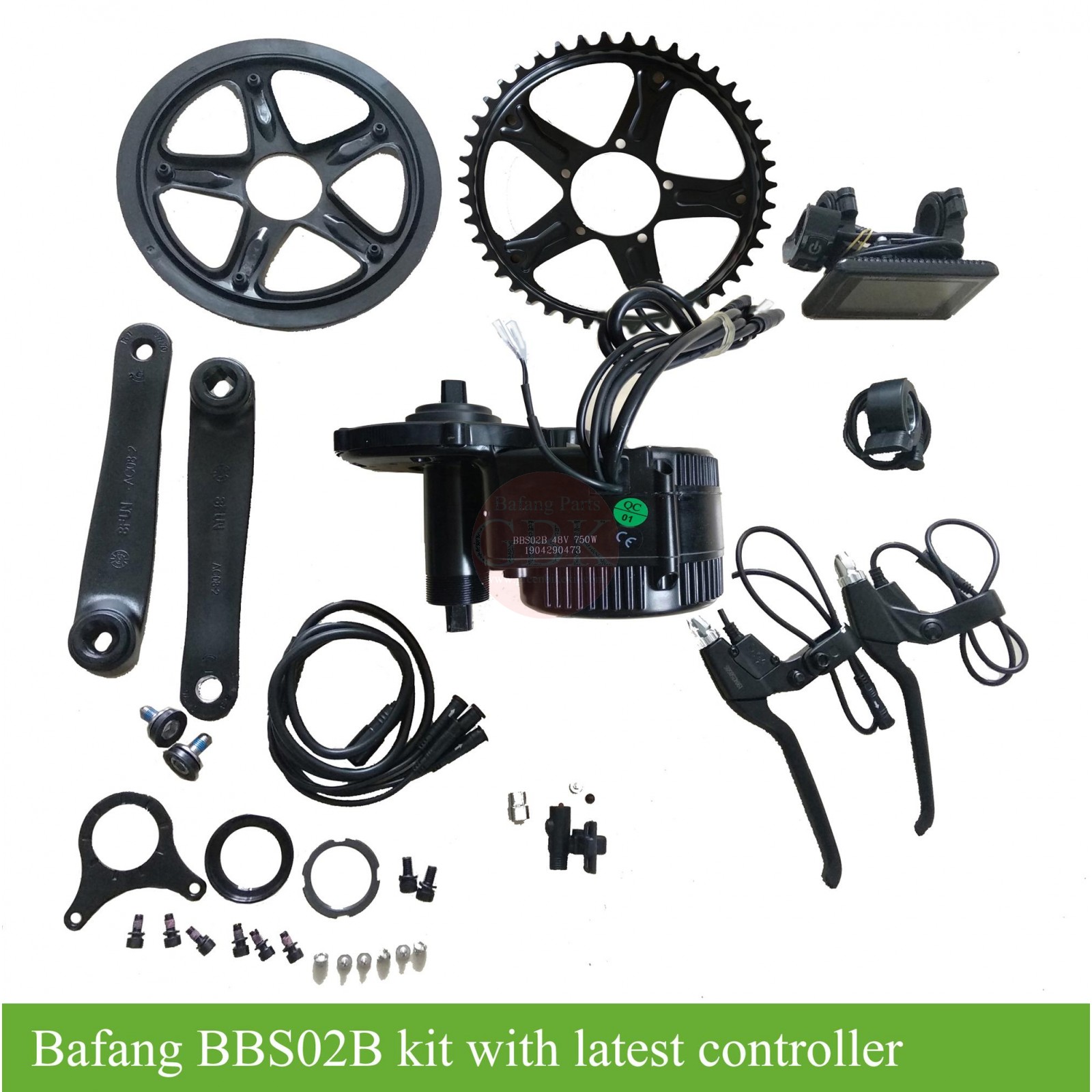 Bafang/8fun/bafun 48v bbs02b kit for electric bicycle conversion ...