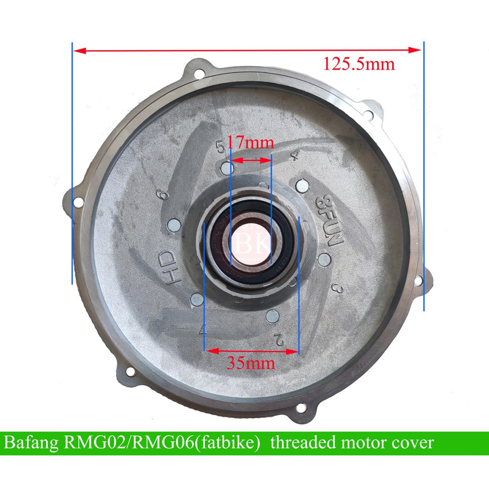 bafang fatbike motor rmg06 or rmg020 motor covers for replacement ...