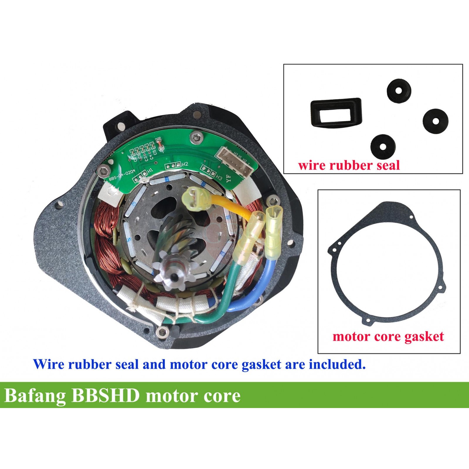 Bafang BBSHD motor core for replacement-GreenBikeKit BBS, ebike ...