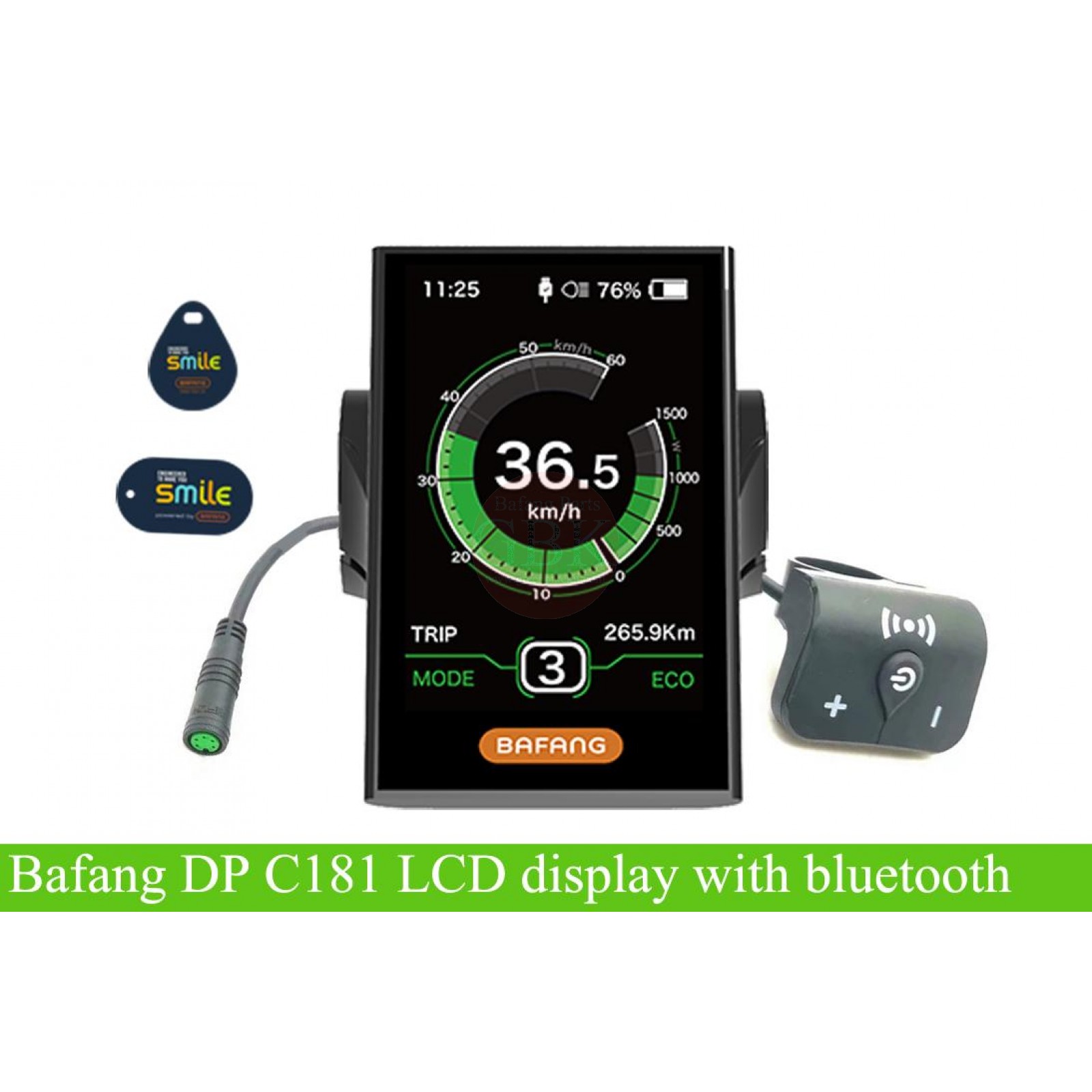 Bafang DP C18 display for Bafang BBS/ Ultra M620 motors-Greenbikekit ...