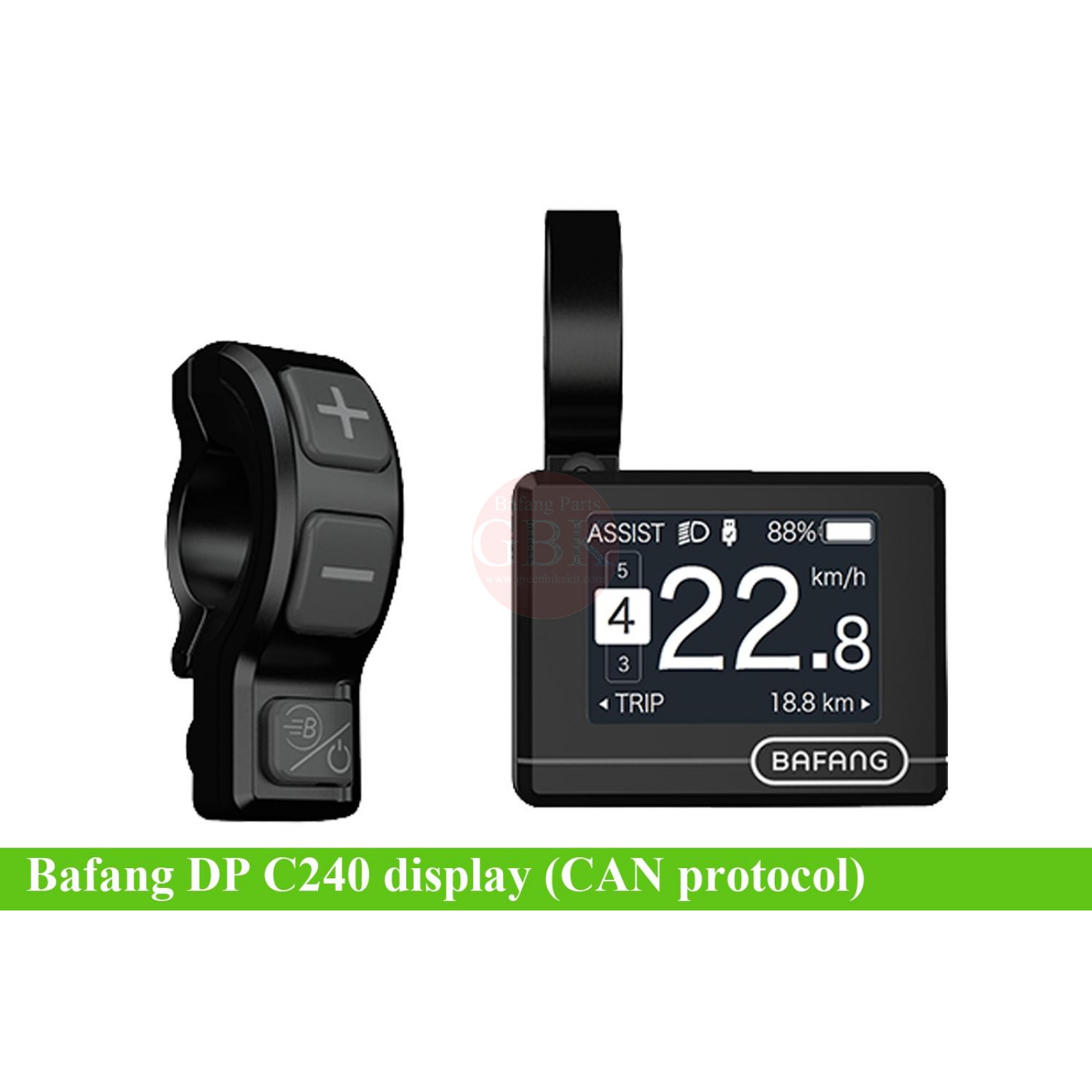 Bafang DP C245 / C241 /DP C240 CAN display for M500 M600 M800 M420 M620 ...