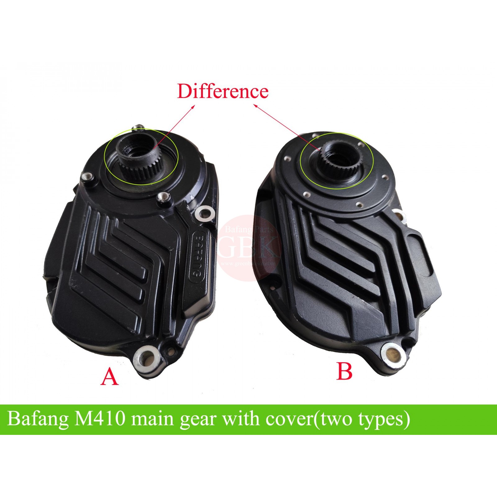 Bafang M410 G333 main steel gear with alloy cover-Greenbikekit.com. BBS ...