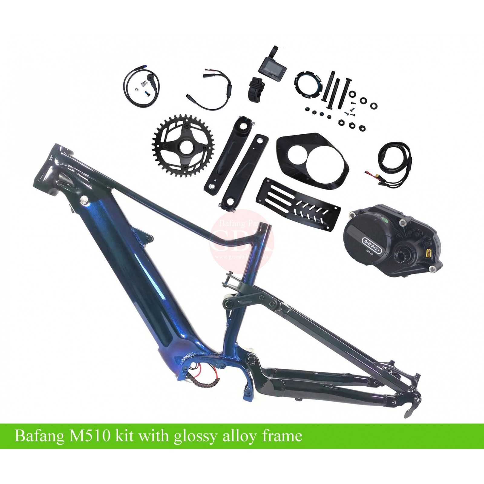 Bafang M510 /G521 kit 36V 43V 48V 250W with Dengfu frame E10 ...