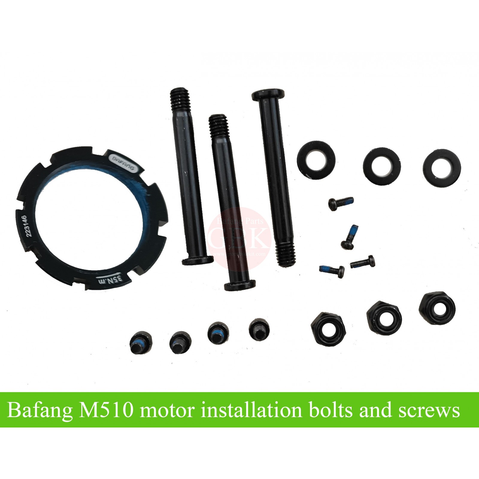 Bafang M500 M600 mid motor installation bolts/screws-greenbikekit.com ...