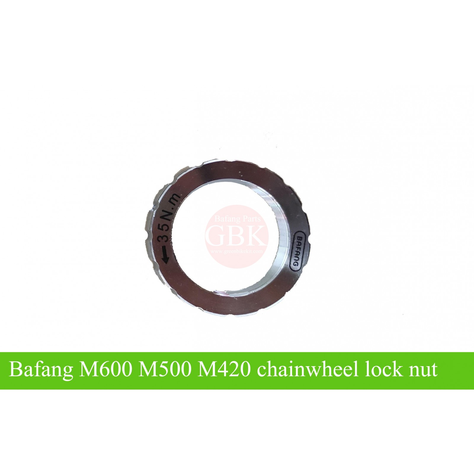 Bafang M620 G510 M600 M500 M420 chainwheel lock nut-GreenBikeKit BBS ...
