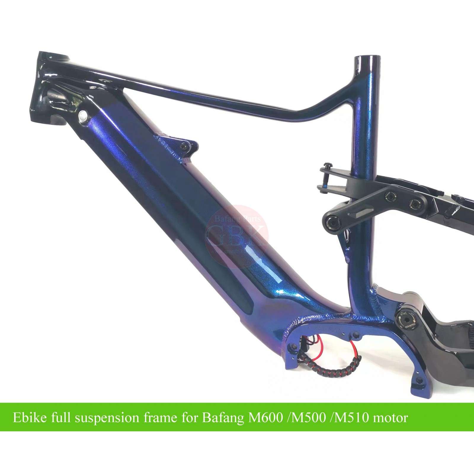 Dengfu E22 carbon frame /full suspension Alloy frame for Bafang M600 /M500 /M510 motor ...