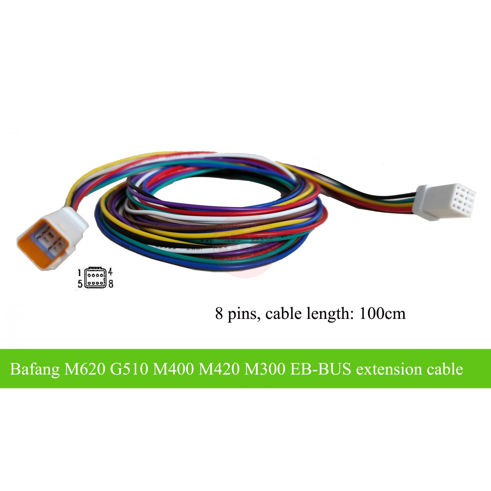 Bafang M620 G510 M400 M420 M300 eb-bus extension cable-Greenbikekit.com BBS, ebike batteries ...