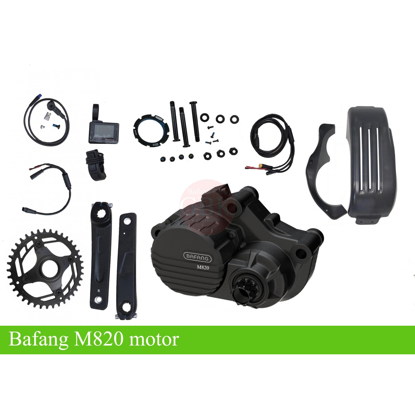 Bafang M820 motor kit 36V 43V 48V 250W-Greenbikekit.com BBS, ebike ...