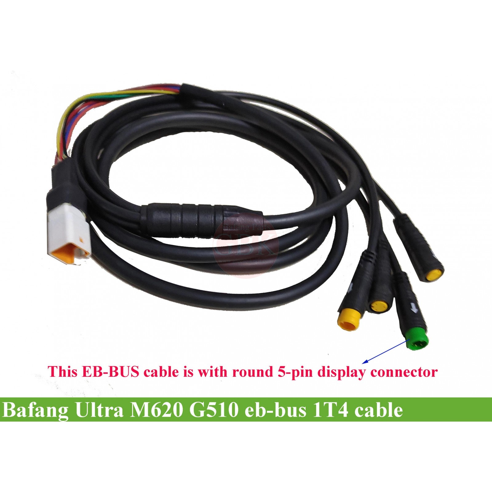 Bafang Ultra M620 G510 eb-bus 1T4 cable for replacement-greenbikekit ...