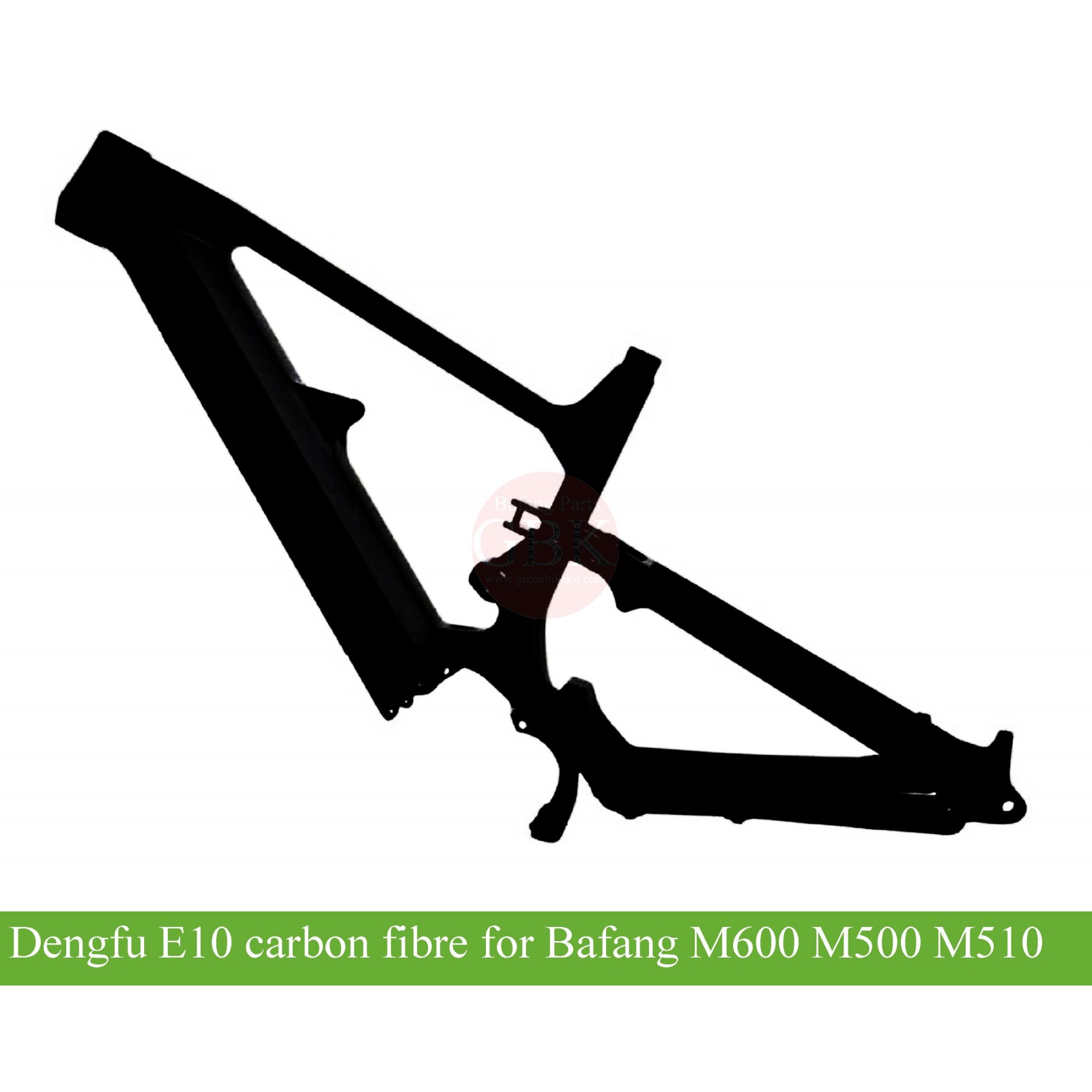 Dengfu E22 carbon frame /full suspension Alloy frame for Bafang M600 /M500 /M510 motor ...