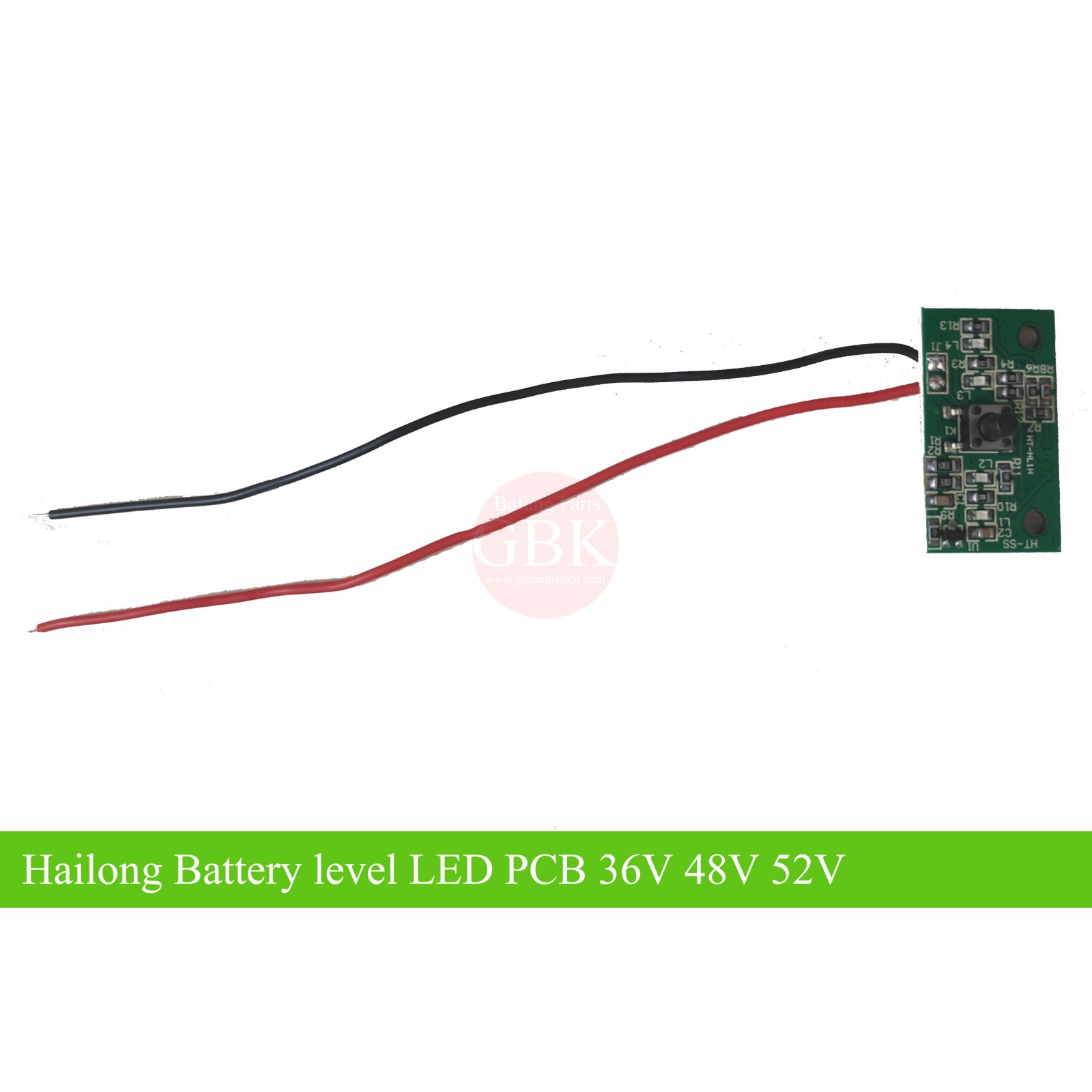 ebike shanshan Hailong battery level LED PCB 36V 48V 52V-GreenBikeKit ...