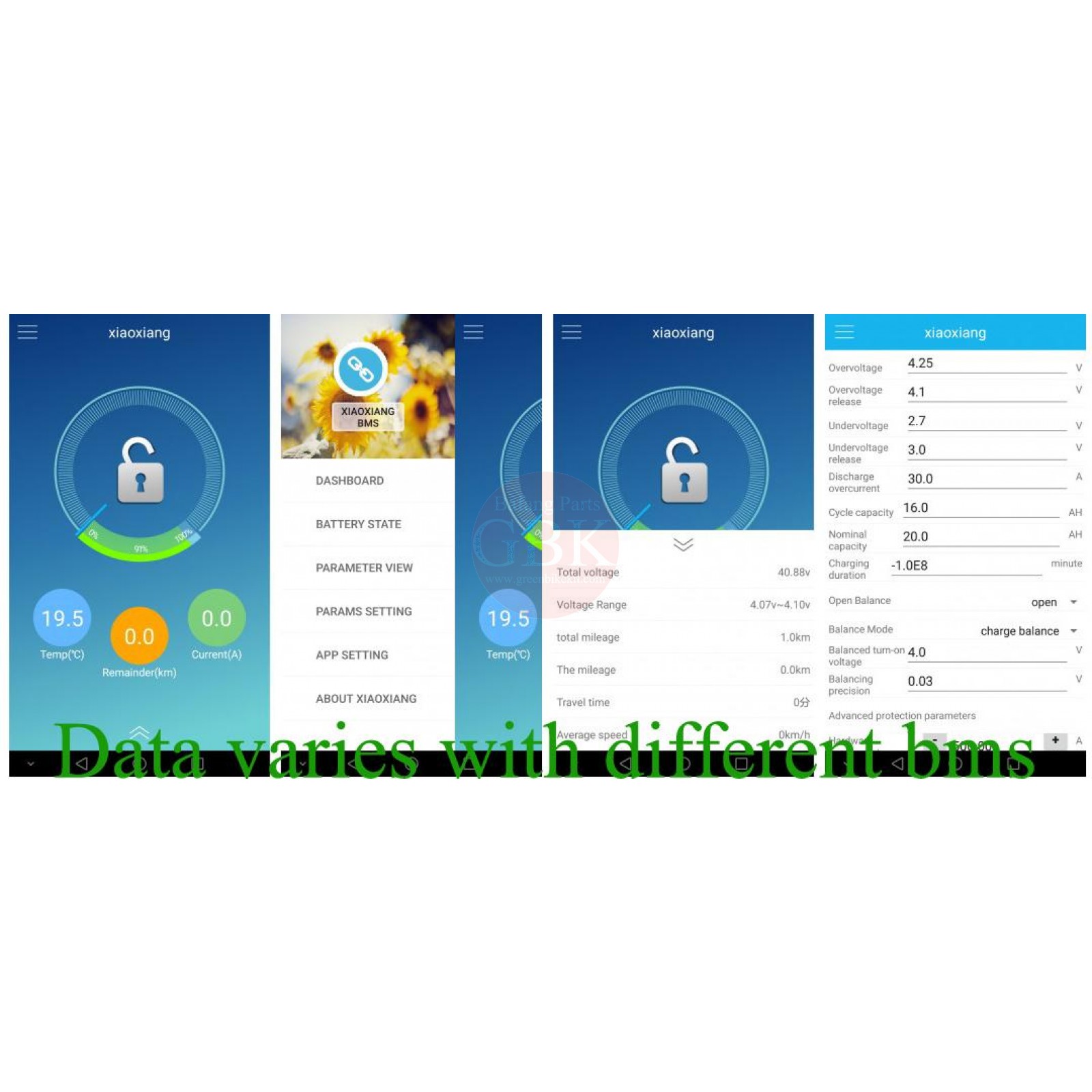 smart lithium battery management system for 7s 8s 9s 10s with software ...