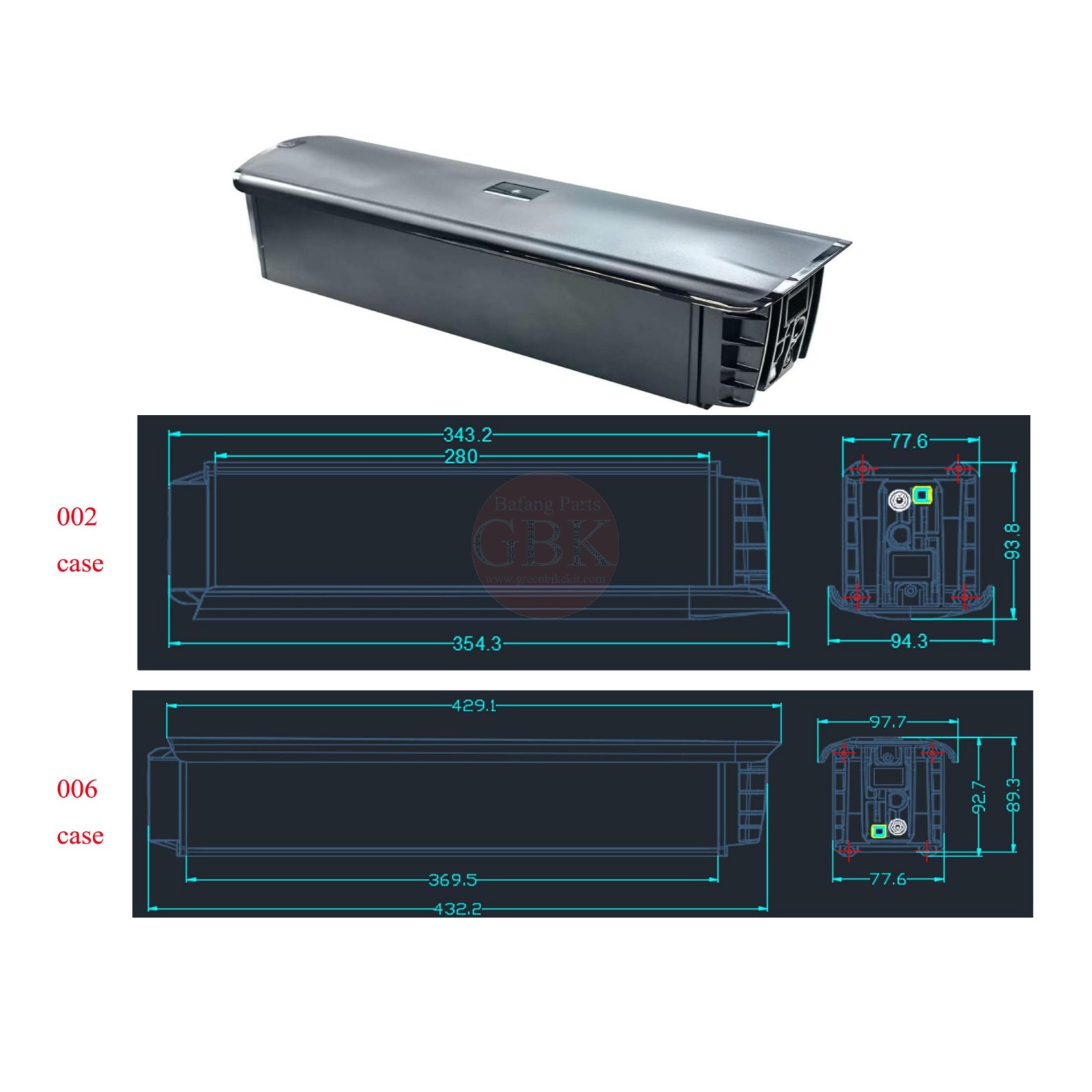 48V14AH Aventon level V2 battery replacement/ SYR 48V17.5ah Quietkat ...